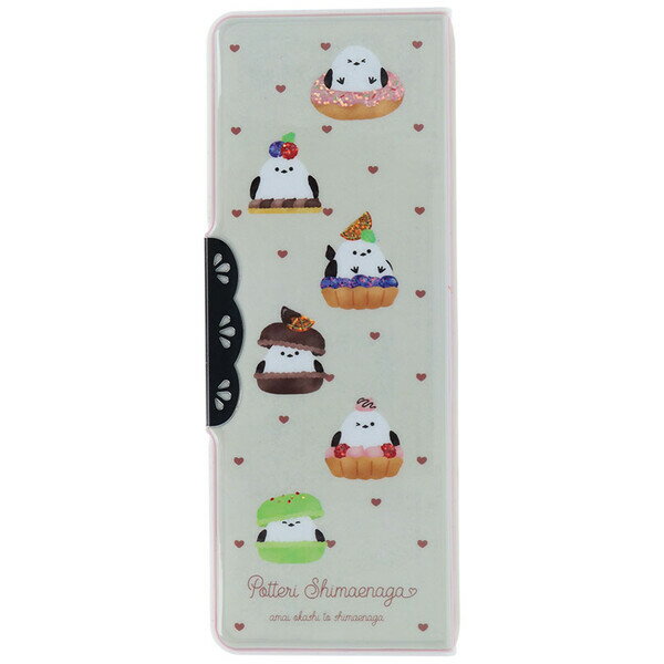 商品名コンパクトふでいれ ヨコピタ ホログラム ぽってりシマエナガ 両面 筆入れ ペンケース 鉛筆削り付 小学生 かわいい説明甘いお菓子になりきった姿がかわいい「ぽってりシマエナガ」デザイン♪小学生向けふでいれ人気No.1「ヨコピタ」シリー...