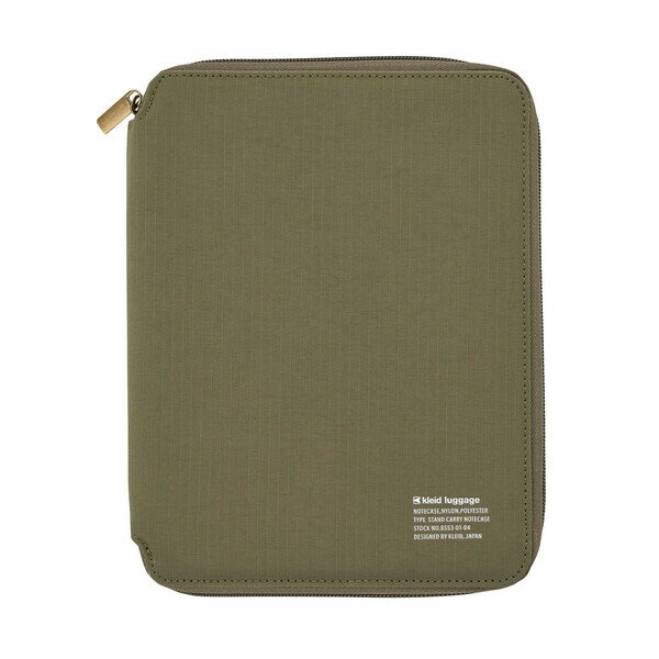 商品名kleid クレイド Stand carry notecase B6 Olive Drab スタンドキャリー説明しなやかで撥水性のある生地が好評の「スタンドキャリー」シリーズ。複数の機能的なポケットとしっかりとした厚みで、抜群の収納力...