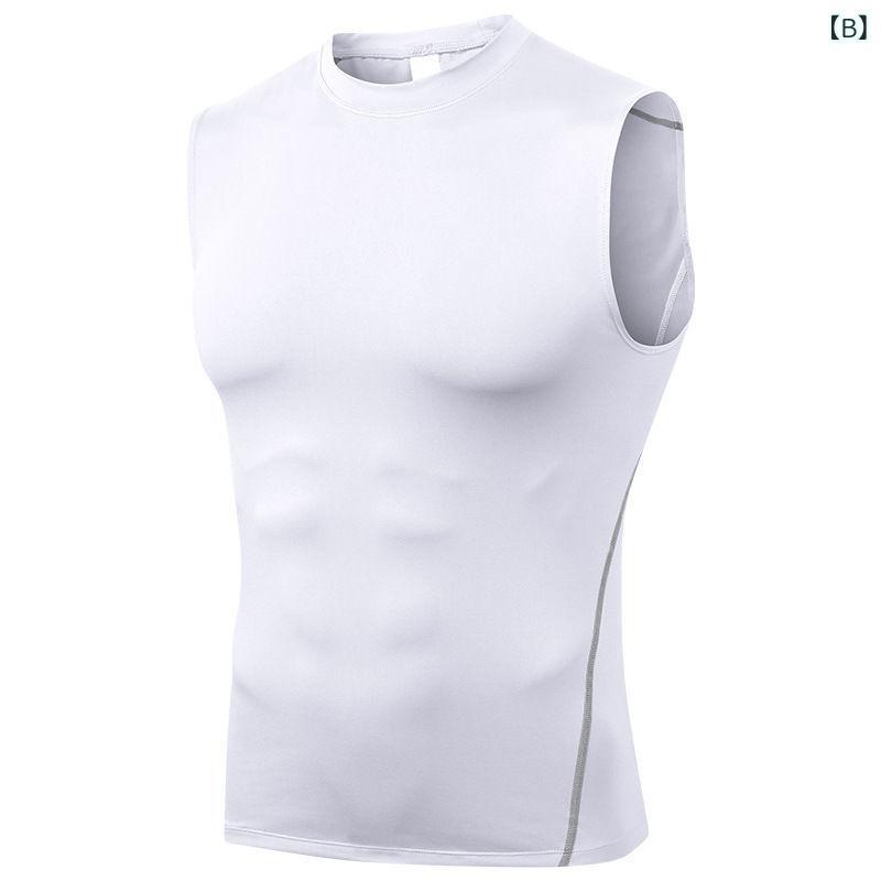 スポーツウェア メンズ タンクトップ 高弾力 ノースリーブ トレーニングウェア 速乾性 通気性 ランニング 筋トレ フィットネス ジム 運動着 ポリエステル ブラック ホワイト 黒 白・カテゴリ: ベスト・在庫: 現貨・対象年齢: 成人・対...