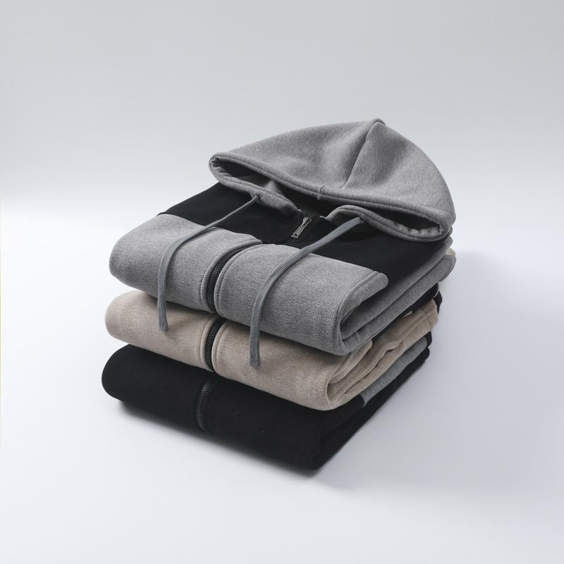 スウェット メンズ 裏起毛切り替えパーカー 秋冬用 厚手 ビッグサイズ カジュアル 普段使い ラフ 部屋着 綿 深グレー ブラック カーキ・カテゴリ: メンズ・スタイル: 韓国・袖丈: 長袖・タイプ: プルオーバー・厚さ: 厚手・主な素材:...