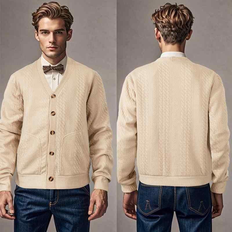 ジャケット メンズ 男性用 カーディガン 提花 ニット スリムフィット 無地 ポリエステル ブラック 紺色 ベージュ ライトグレー 春秋 カジュアル 長袖・商品カテゴリ: ジャケット・素材: ポリエステル95%・裏地: ポリエステル・スタイ...