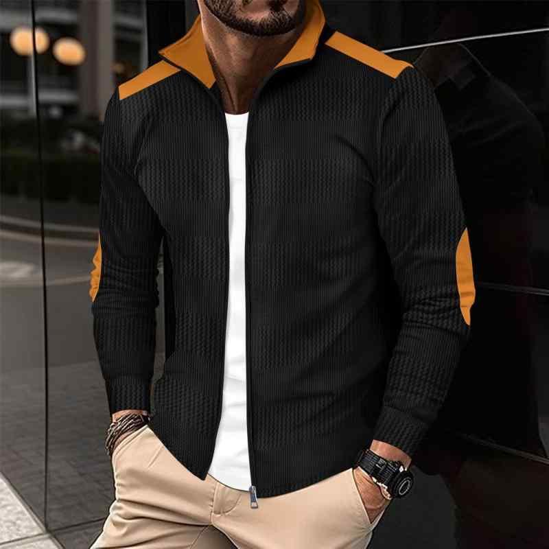 ジャケット メンズ 男性用 長袖 コットン混紡 刺繍入り 襟付き ジップアップ ブルゾン ジャンパー カジュアル スタイル 秋冬 ホワイト グレー ブラック ブルー カーキ・商品カテゴリ: ジャケット・スタイル: パンク・対象年齢層: 18...