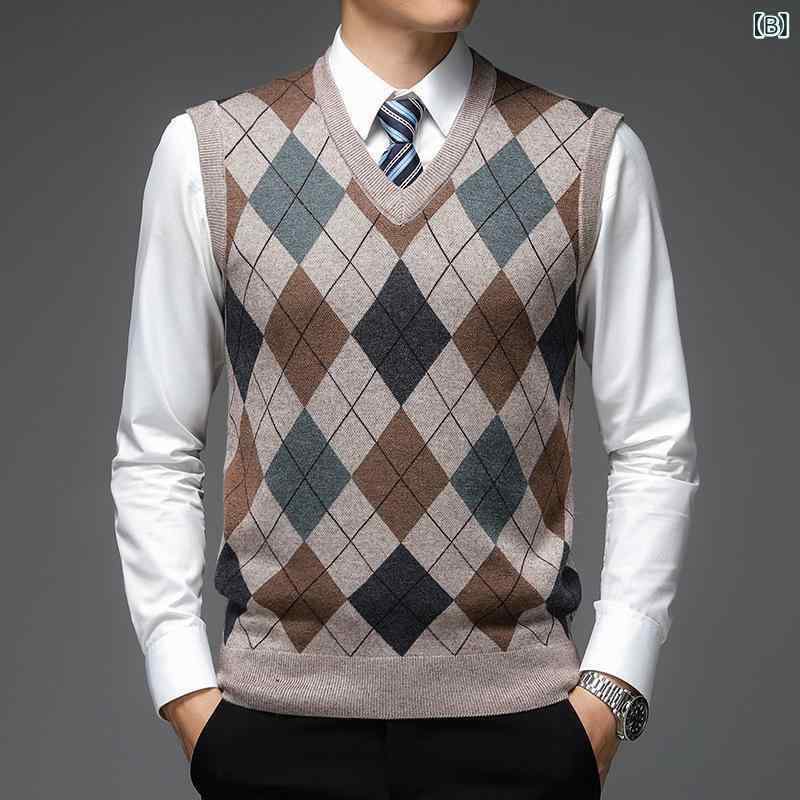 ニット メンズ 男性用 ニットベスト ウール混紡 Vネック 秋冬 シニア ビジネス カジュアル 普段使い 防寒 あったか 深灰・カテゴリ: ニット・スタイル: プルオーバー・フィット: ストレート・ネックライン: Vネック・袖丈: ノースリ...