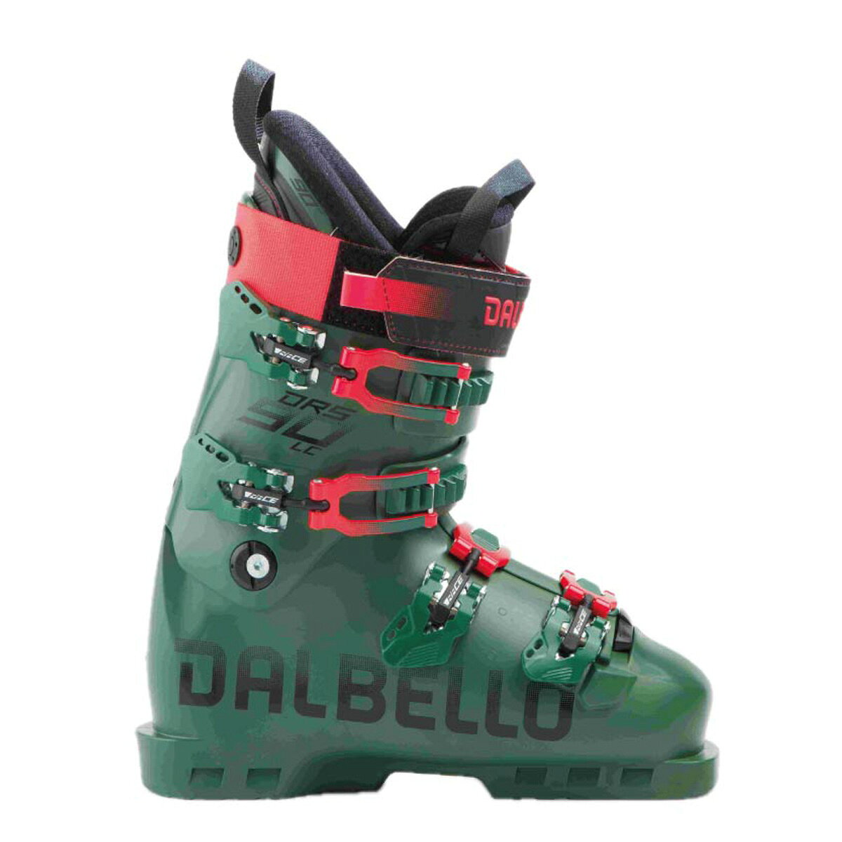 DALBELLO ダルベロ スキーブーツ■DRS 90 LC・フレックス（硬さ）：90・ラスト（幅）：98mmCOLOR・ディープグリーン×ディープグリーンSIZE・22.5 - 27.5cm（1cm毎）重量（片足）・2100 g (24....