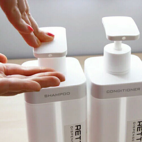 DETAILS rettoバスシリーズとマッチするシンプルでやさしいフォルムのシャンプー・ボディソープ・コンディショナー用ディスペンサー。 wideな開口で中身の詰め替えが楽で、洗いやすい。 bigで押しやすいポンプヘッド。 checkライ...