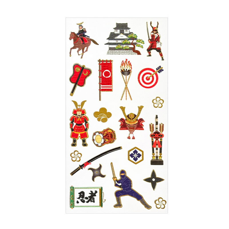 日本の伝統美を日常に取り入れる「和柄シール 金箔加工 和紙素材」は、 伝統モチーフをモダンに表現したデコレーション用ステッカーです。 シートサイズは **約 W90 × H170 mm**。和紙素材をベースに、 縁にあしらわれた **金箔加...