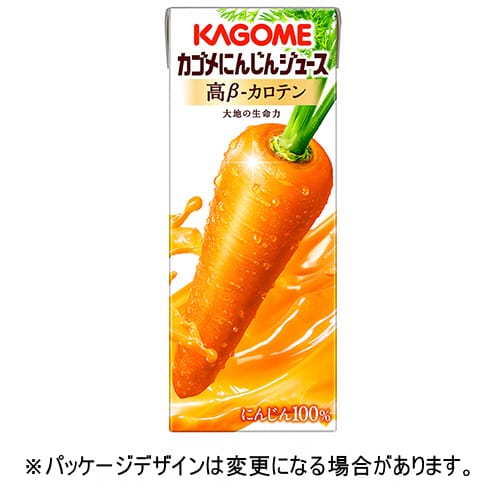 砂糖不使用！にんじんのみで作ったまろやかな味わい●甘さがすっきりしたまろやかな味わいで、β-カロテンたっぷりのにんじん100％ジュース。200ml紙パック、24本です。●厳選したにんじんをたっぷり使用し、こだわりの製法によって、にんじん本来...