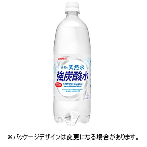 クリアな爽快感と強い刺激の炭酸水●強炭酸水1Lの12本×2ケースセット。●容器／ペットボトル●内容量／1L●タイプ／発泡●賞味期限／商品の発送時点で、賞味期限まで残り60日以上の商品をお届けします。●シリーズ名／伊賀の天然水●1セット＝12...