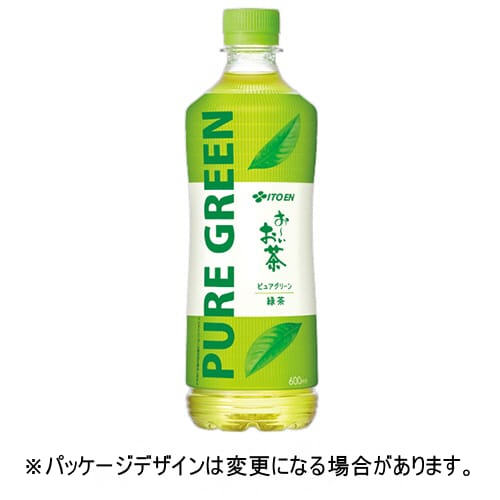 すっきりごくごくと飲め、爽やかで青い香りが広がる緑茶飲料。●おーいお茶 PURE GREEN、600mLペットボトル・24本です。●タイプ／ペットボトル●内容量／600mL●賞味期限／商品の発送時点で、賞味期限まで残り90日以上の商品をお届...