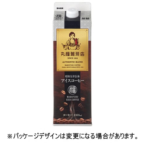 創業当時から80年以上に渡って受け継がれる、丸福のこだわりを凝縮した絶品アイスコーヒーです。●氷をたっぷり入れたグラスに注げば、他では味わえないコク濃厚なエスプレッソアイスコーヒーが楽しめます。無糖・1000mL紙パック、6本×2ケースのセ...