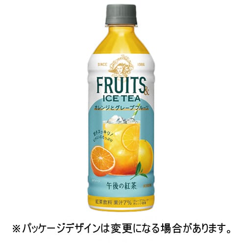 ●タイプ／ペットボトル●種類／オレンジとグレープフルーツ●内容量／500mL●カロリー／34kcal●成分／たんぱく質：0g、脂質：0g、炭水化物：8.4g、食塩相当量：0.02g、ビタミンC：20〜150mg、カリウム：12mg●原材料／...