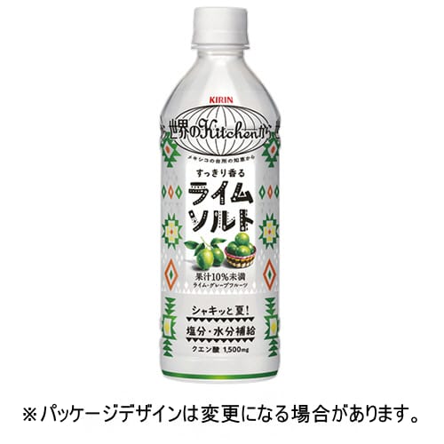 ●味／ライムソルト●容器／ペットボトル●内容量／500mL●カロリー／30kcal●成分／たんぱく質：0g、脂質：0g、炭水化物：7.5g、食塩相当量：0.12g、クエン酸：300mg、カリウム：9mg●原材料／［原材料］砂糖類（果糖ぶどう...