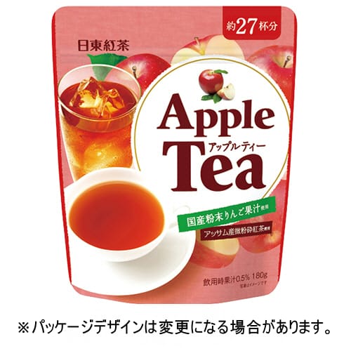 本物の香りと味わいが手軽に楽しめる●国産粉末りんご果汁の甘酸っぱい香りと味わいのアップルティー、180g×3袋セットです。●保存に便利なチャック付。●タイプ／粉末●内容量／180g●賞味期限／商品の発送時点で、賞味期限まで残り240日以上の...