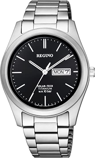 特殊:B076LPQ5XPコード:4974375473775ブランド:REGUNO(レグノ)商品カラー: 文字盤色-ブラックこの商品について対象:メンズセット内容:本体、ボックス、取扱説明書、保証書は取扱説明書に付属日常生活用強化防水:10...