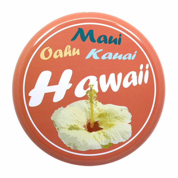 アメリカン看板 オーバルプレート ヴィンテージ感漂うアメリカンスタイルのメタルサイン。 直径31.5cm、厚さ2.2cmのブリキ製オーバルシェイプで、通常のインテリア看板よりも厚みがあり、立体的なデザインが特徴です。 縁がくるっと丸みを帯び...