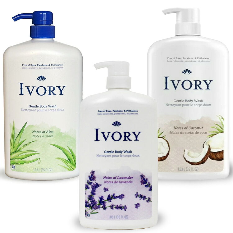 アメリカの信頼ブランド【IVORY（アイボリー）】 シンプリーボディーウォッシュ／ポンプタイプ 1.03L ＼選べる3つの香りで、毎日のバスタイムがもっと心地よく！／ 140年以上、アメリカの家庭で愛されてきたやさしさの象徴「アイボリー」。...