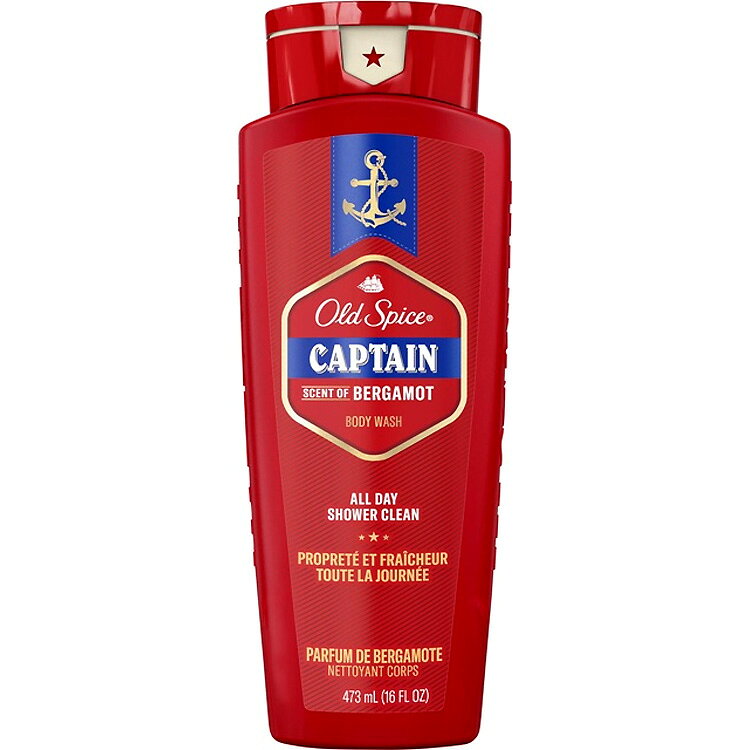 「Old Spice Body Wash CAPTAIN オールドスパイス ボディウォッシュ キャプテン」は、爽快スプラッシュ＆フレッシュなサンダルウッド（白檀）の香りで、大海原を見下ろして笑うために必要な「大胆な決意のようなにおい」がしま...