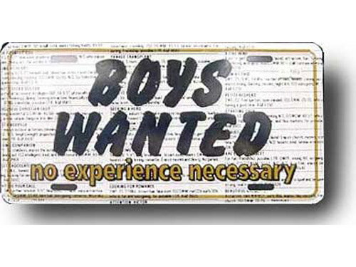 【メール便発送商品です】 追跡可能メール便で発送します。複数点数ご購入・通常配送商品を同時ご購入の場合、送料が変更となる場合がございます。 代金引換・日時指定ご希望の場合は宅配便での発送になります。 「男子募集」！ 【スペック】 SIZE：...