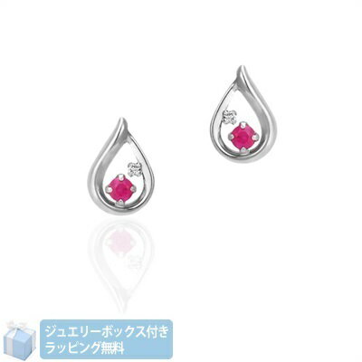 商品説明 canal4℃の7月誕生石 K10ホワイトゴールド ピアス。ルビーとダイヤモンドを添えた、しずくモチーフのピアス。7月の誕生石のルビーは深い愛情をもたらすといわれ、鮮やかな色合いが魅力です。女性らしい清楚な耳元を演出するデザインで...