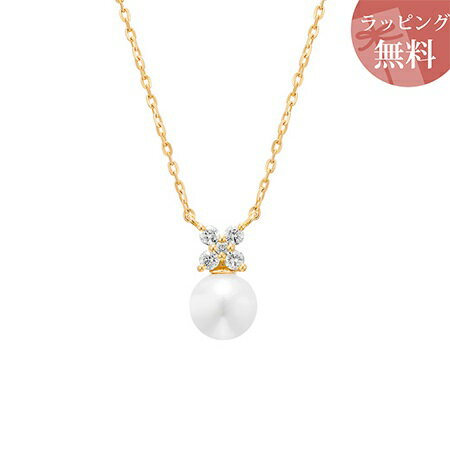 ■商品説明 【canal4℃（カナルヨンドシー）】艶やかで、やわらかな輝きを放つパールのネックレス。添えたダイヤモンドでより洗練された印象に。鮮やかなイエローゴールドは、コーディネートを華やかに仕上げます。 ■サイズ チェーン 40cm （...