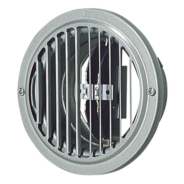 在庫状況：お取り寄せ(詳しくはこちらをクリック) ●レンジフード等,厨房換気のダクト系に使用します。 ●材質：ステンレス製 ●表面仕上げ：シルバーメタリック粉体塗装(ガラリ部)