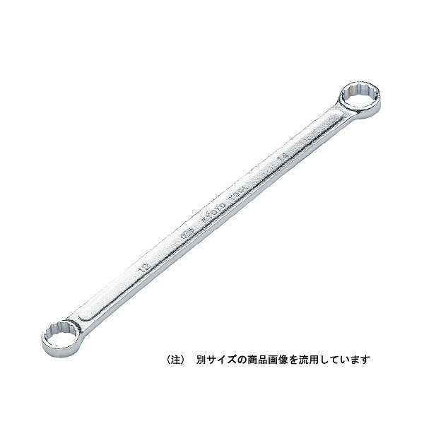 納期目安：お取り寄せ品(詳しくはこちらをクリック) ●画像は代表型番のイメージになります。型番通りの手配になりますので（色・形等）確認の上ご注文下さい。 力が逃げないストレート形状です。 用途：六角ボルト・ナットを締め緩めする為のめがねレン...