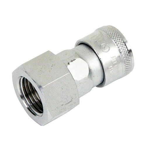 納期目安：お取り寄せ品(詳しくはこちらをクリック) あらゆる空気管をワンタッチで接続・分離出来ます。 用途 エアー配管用ワンタッチ継ぎ手(汎用型ソケット)。 機能 工場内の空気配管から空気工具のホース接続まで、可能な汎用型空気配管用です。 ...