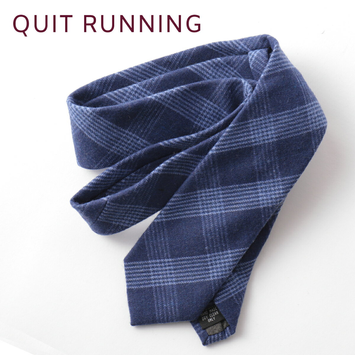 Quit Running ネクタイ ツイード ウール ビスコース ウールタイ 英国ブランド 男性 クイトランニング プレゼント ギフト ハンドメイド 手洗い洗濯OK 就職祝い 卒業式 メンズ シンプル 新社会人 商品詳細 商品名:qrwoo...