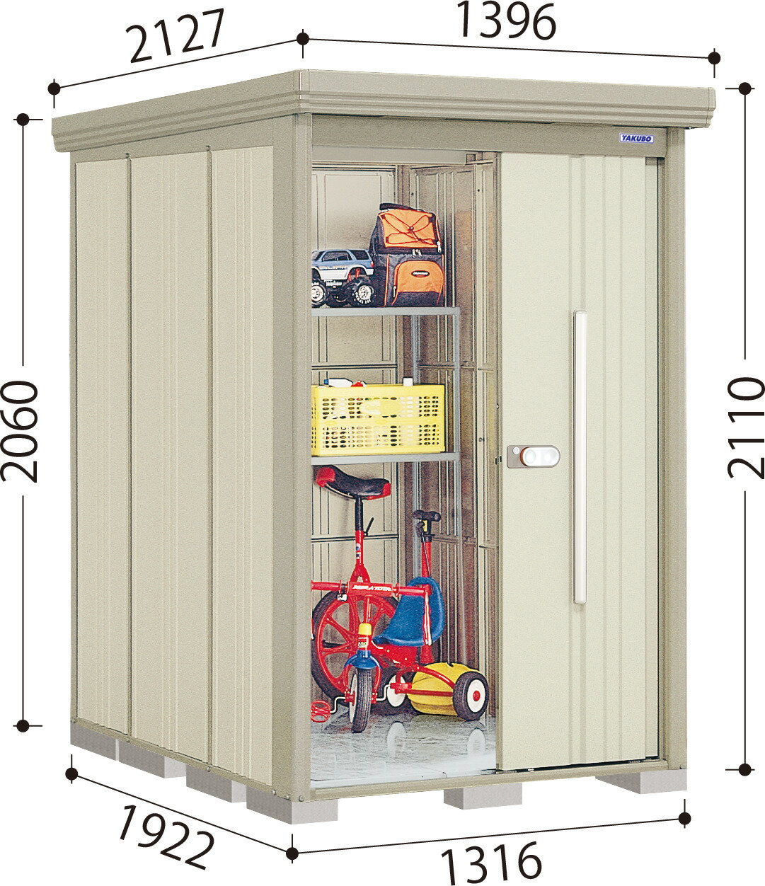 床サイズ：内部寸法：開口部：間口1316　奥行1922　高さ2110(mm)間口1260　奥行1752(mm)間口648　高さ1850(mm)たて樋（1本）、アンカープレート付配達までの目安入金手続き完了後　10日〜1ケ月　繁忙期・受注集中...