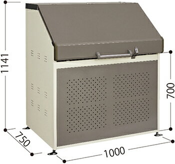 商品説明メーカー名タクボごみ集積庫 サイズ 縦1141mm 横1000mm 奥行750mm スペック 有効容積約650L　ゴミ袋45L約14袋床面積：0.75