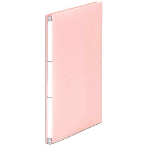 PP製タイプのセノバスです。背ラベルを抜き取れば透明なので、ファイルした内容物を見せることができます。 ●外形寸法（縦）[mm]：302 ●外形寸法（横）[mm]：220 ●色：ピンク ●収容枚数[枚]：1000 ●背幅[mm]：18〜11...