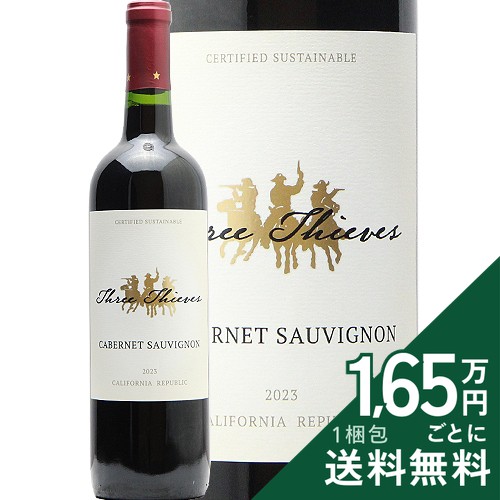 産地アメリカ ＞ カリフォルニア生産者スリー・シーヴズ品種カベルネ・ソーヴィニヨン 100%英字Three Thieves Cabernet Sauvignon California飲み頃温度13 - 15℃おすすめグラスボルドーグラス内容...