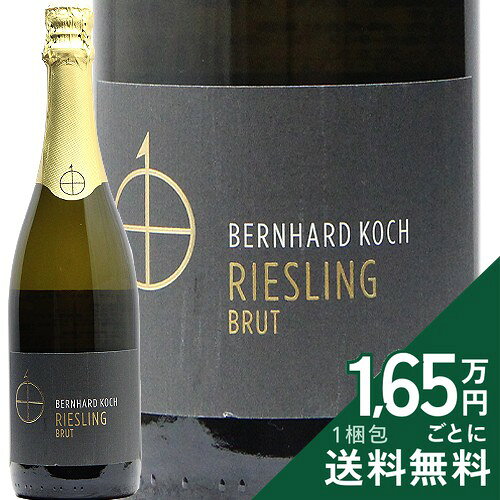産地ドイツ ＞ プファルツ生産者ベルンハルト・コッホ品種リースリング 100%英字Riesling Sekt Brut Bernhard Koch醸造ステンレスタンク発酵・熟成6か月。瓶詰して2次発酵、瓶内熟成15か月飲み頃温度7 - 10...