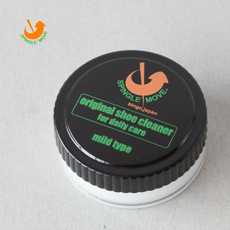 *スピングルムーブ メンテナンス用品 ユニセックス 定番 * スピングルムーヴ公式、シュークリーナー。 SPINGLE MOVE ORIGINAL SHOE CLEANER 職人の丁寧な手仕事で生み出される純国産スニーカー、スピングルムーヴ...