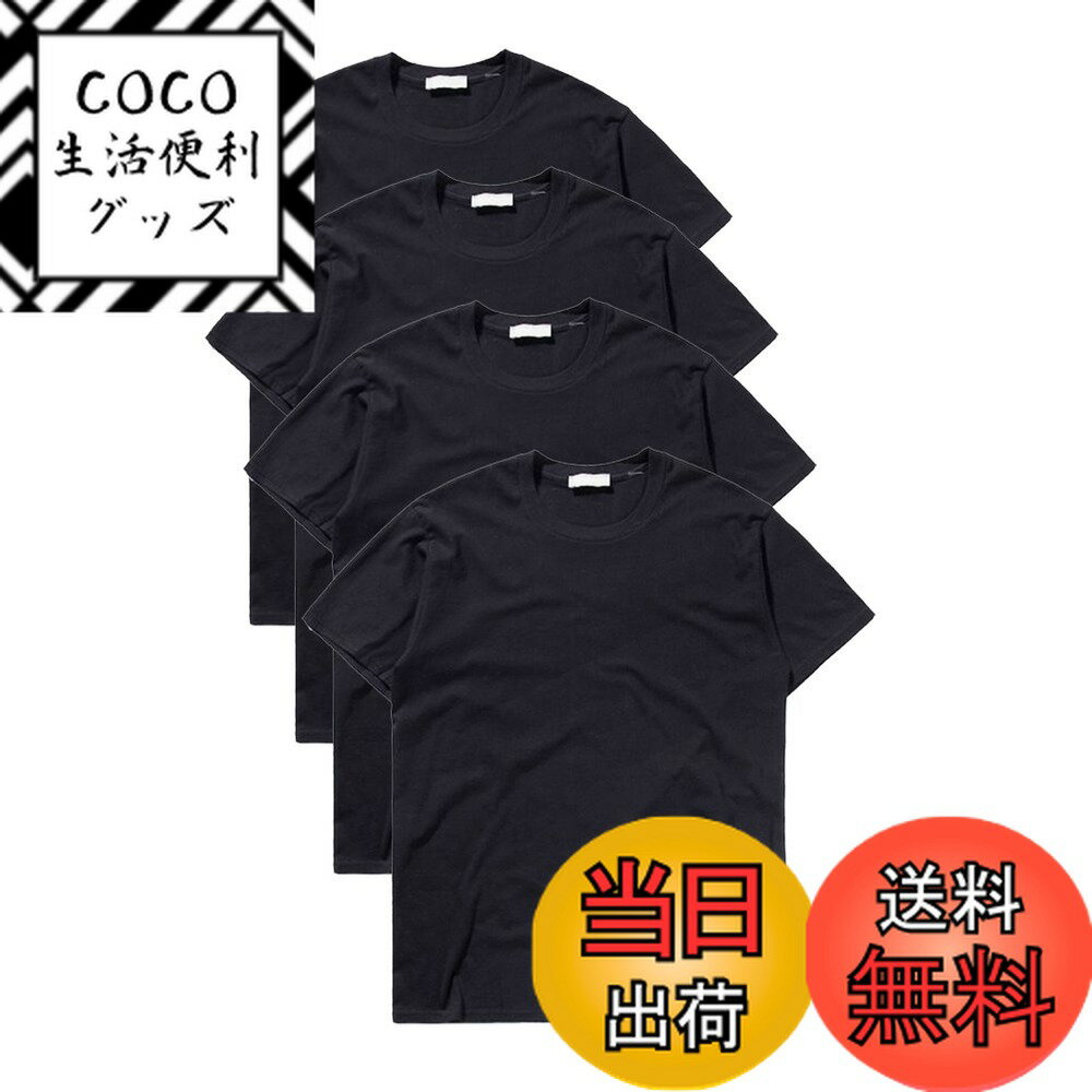 商品情報商品の説明主な仕様 【インフォ】メイン素材：コットン（綿100%） XXLサイズの無地丸首半袖Tシャツの4枚組です。【生地】綿100％の生地は手触りが良く、やわらかさが特徴である。天然素材は柔らかくて肌を守り、敏感肌の方でも安心して...