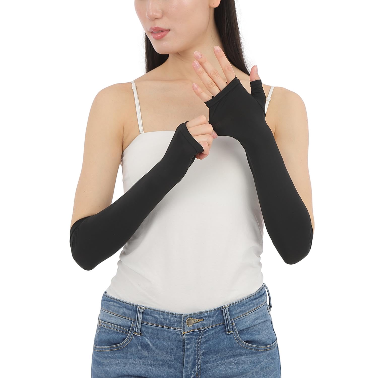 商品情報商品の説明説明 Liapomの冷感アームカバーで、夏の暑さから腕を快適に守りましょう。接触冷感素材を使用し、肌に触れた瞬間からひんやりとした清涼感を感じられます。吸水速乾機能付きで、汗をかいても快適な着用感が持続。UV加工が施されて...