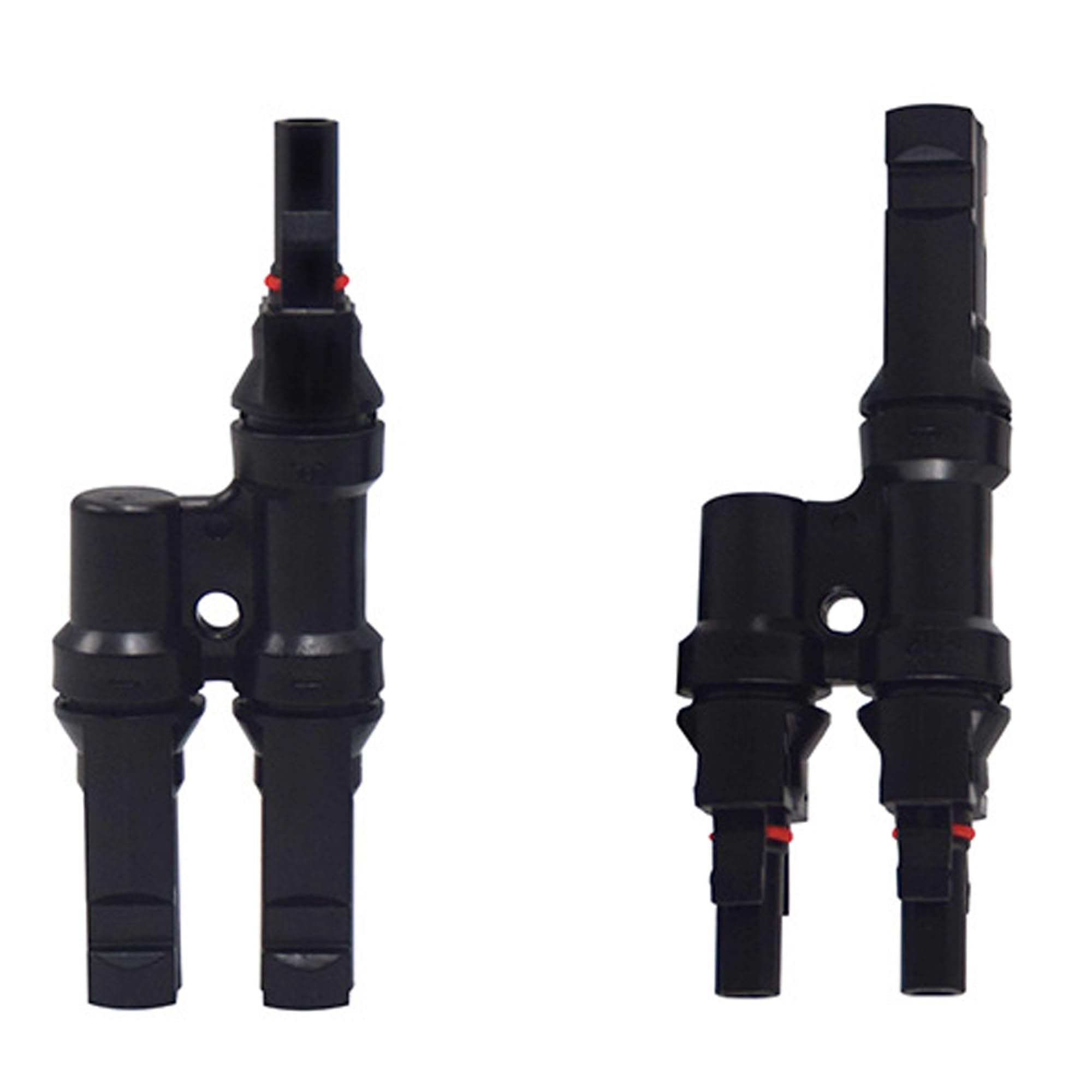 商品情報商品の説明この4mmマルチコンタクトTコネクターは、ソーラーパネルを並列に接続するのに最適な製品です。ソーラーパネル間の並列接続に使用できる頑丈なコネクターで、ペアで1セットになっています。MMFとFFMの2種類のコネクターが含まれ...