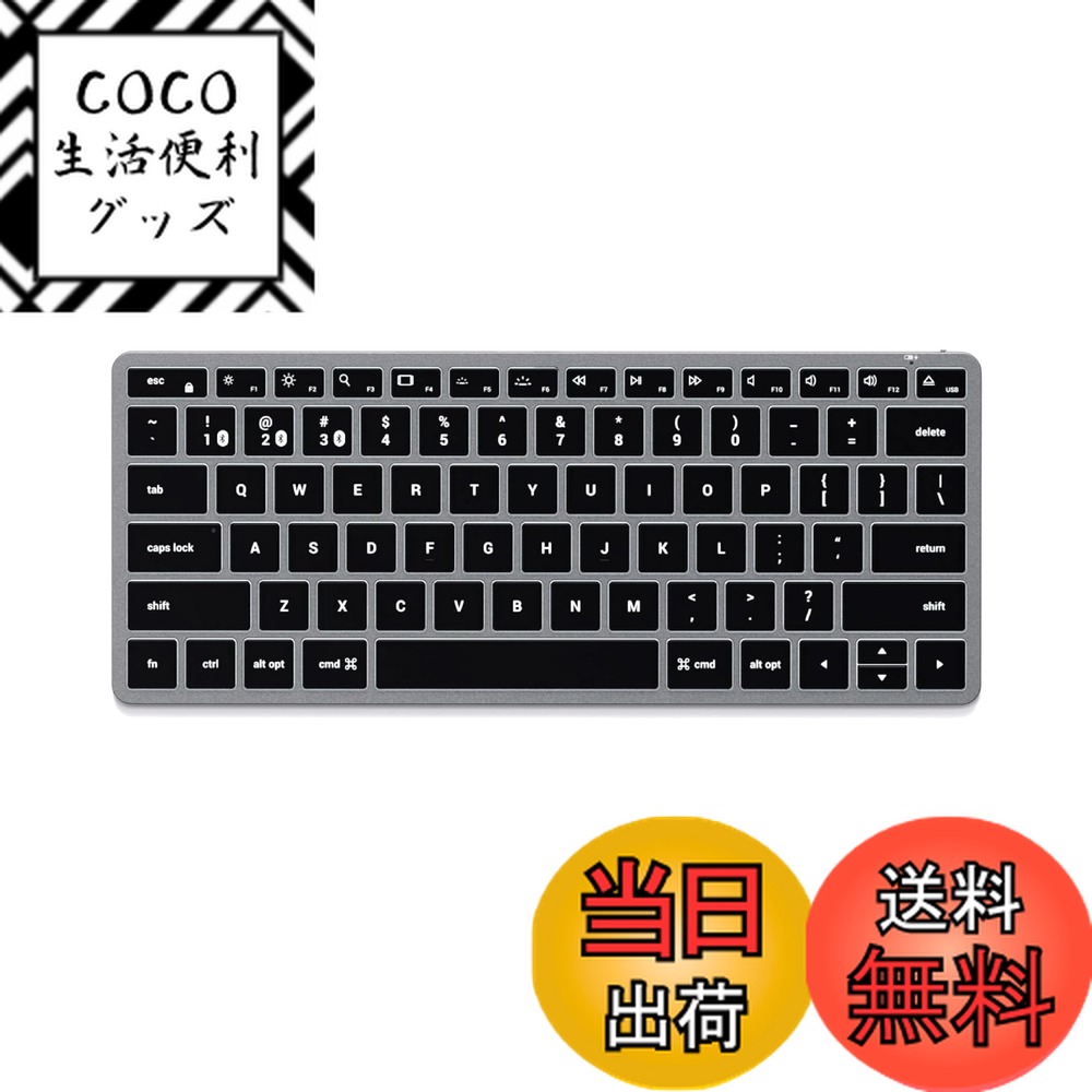 商品情報商品の説明主な仕様 Apple MacOS専用に最適化 - Appleユーザー向けに設計されたスリムX1 Bluetoothキーボードは、フルQWERTYレイアウト（US配列）、MacOSファンクションキー、超コンパクトサイズを特徴...