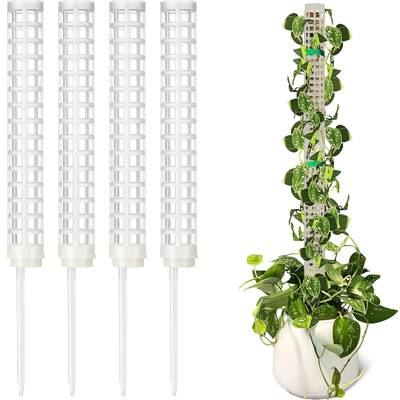 商品情報商品の説明商品の説明 ガーデニング用支柱セットは、室内植物やモンステラ、ポトスなどのつる植物の成長を助けるのに最適です。園芸支柱を使って美しい植物の成長を楽しみましょう。 安全警告 取り扱いにご注意ください。先端部が尖っているため、...