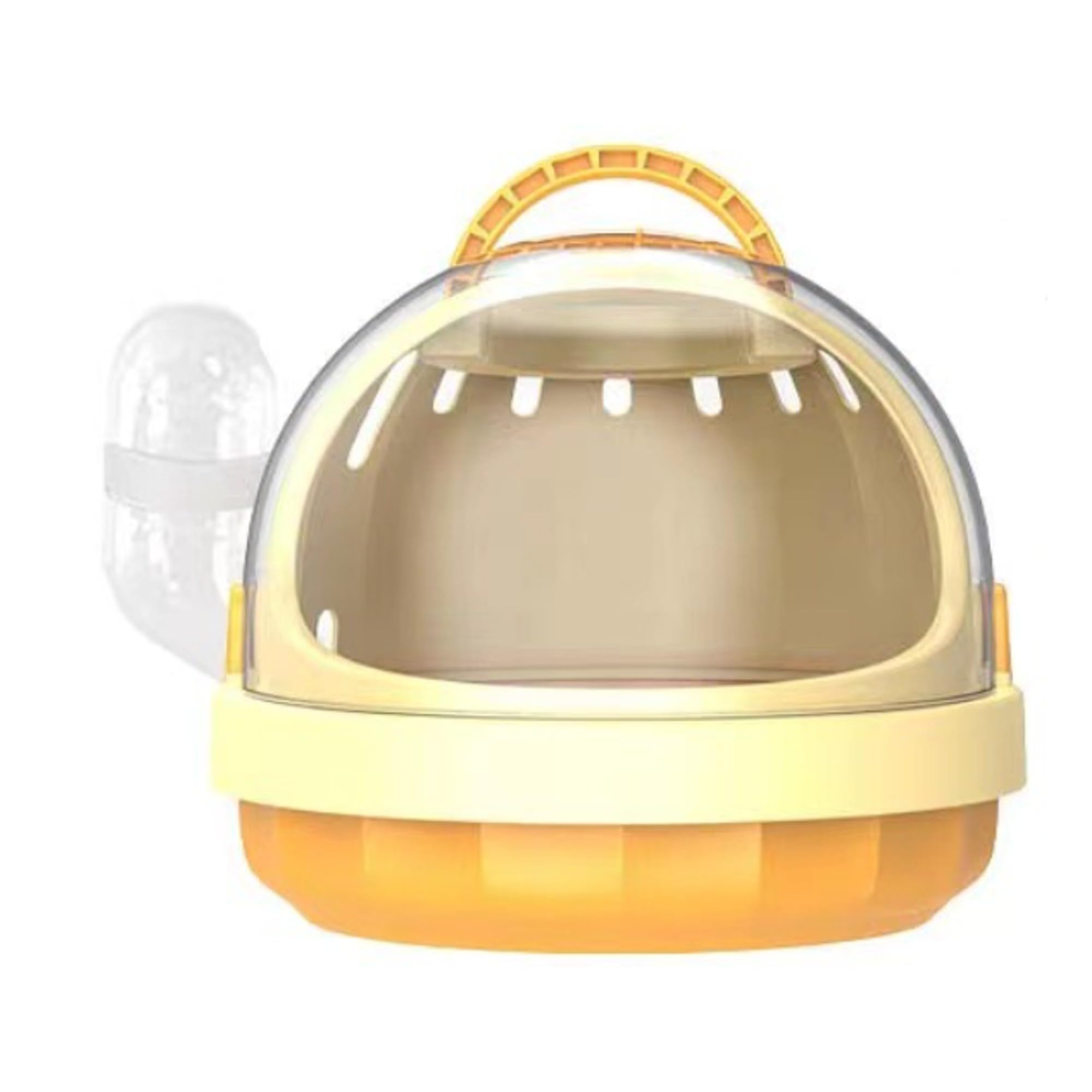 商品情報商品の説明商品の説明 【給水器付きのペットキャリー】ハムスターや小動物の快適な移動を可能にします。給水器付きで、長時間の外出でも安心です。通気性と快適性を兼ね備え、旅行や外出時に便利です。 【側面の空気穴で換気も十分◎】ケースの側面...