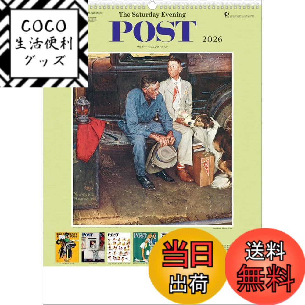 商品情報商品の説明※写真は実際の商品と異なる場合があります。 ※都合により、タイトル・価格・仕様が変更になる場合、やむを得ず発売中止になる場合があります。ご了承ください。 心にじんわりとしみこむロックウェル作品。想いやユーモアを感じてくださ...