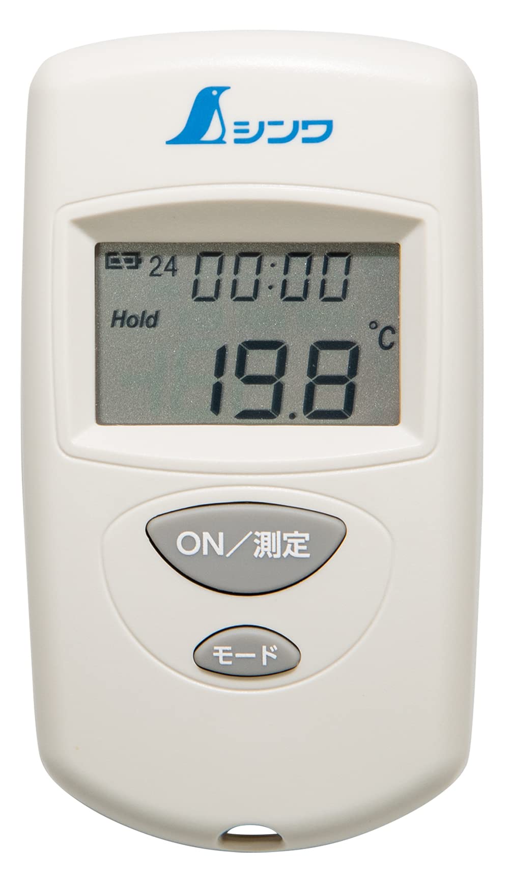 商品情報商品の説明●コンパクトサイズで携帯に便利です。●時計、市内温度表、ストップウォッチ機能付です。●放射率の調整が可能です。主な仕様 測定対象に触れずに表面温度をはかることができます。
