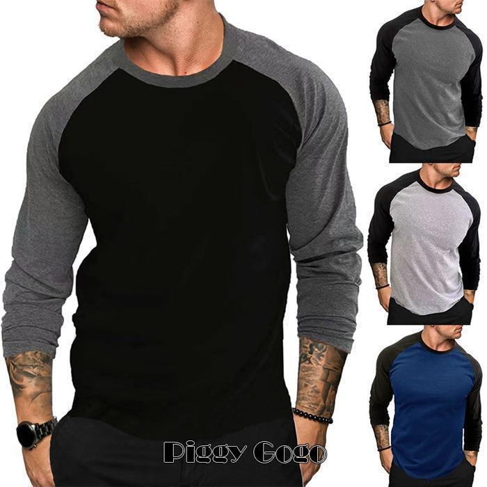 Tシャツ メンズ 長袖 クルーネック カットソー トップス カジュアル おしゃれ ファッション 配色 春 秋 20代 30代 40代 50代 父の日 敬老の日【カラー】ダークグレー、ホワイト、ブラック、ネイビー、ライトグレー【サイズ】L、X...