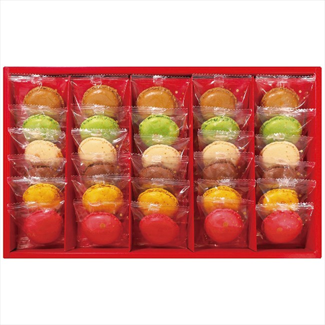 ■商品紹介：ダロワイヨこだわりのマカロンコック(生地の部分)。アーモンドの豊かな香りはそのままに、サクッと焼きあげました。 ■商品内容：マカロンラスク(キャラメル・テヴェール風味・ヴァニーユ・ショコラ・シトロン風味・フレーズ風味各5枚) ■...