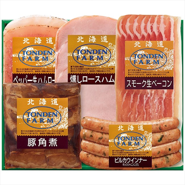 ■商品紹介：手間隙を惜しまずつくりあげた芳醇な味わい。トンデンファームのこだわりは昔ながらの炭火製法で燻煙・乾燥したハムやソーセージ。かまどの火を調整しながら一品一品出来上がりを見極めています。 ■商品内容：スモーク生ベーコン(スライス)6...