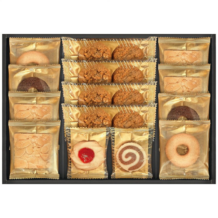 ■商品紹介：深いコーヒーとココナッツのシャキっとした食感を楽しめる一口サイズのコーヒークッキーに、甘酸っぱいジャムとバターのくちどけの良いプチラズリン、 ココアとバター生地の2層のうずまき模様のうずまきのクッキーを詰め合わせました。 ■商品...