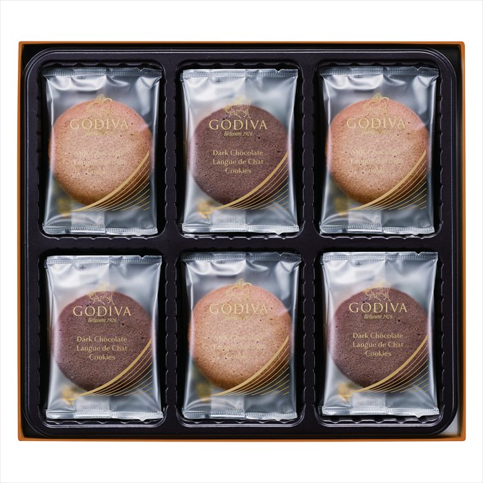 ■商品内容：クッキー18枚（ミルクチョコレート・ダークチョコレート×各9枚） ■パッケージサイズ：箱サイズ:184×207×35（50サイズ） ■賞味期限：製造後150日 ■アレルギー：卵・乳・小麦・大豆 メーカー希望小売価格はメーカーカタ...