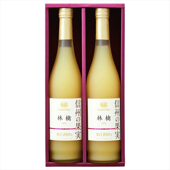 ■商品内容：林檎ジュース 500ml×2 ■パッケージサイズ：箱サイズ:325×160×70（60サイズ） ■賞味期限：製造後540日 ■アレルギー：りんご メーカー希望小売価格はメーカーカタログに基づいて掲載しています ■さまざまなギフト...