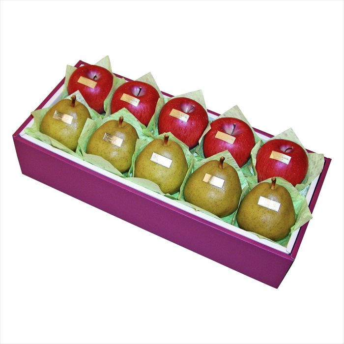 ■商品内容：長野産りんご約240g×5玉、山形産ラフランス約250g×5玉 ■パッケージサイズ： ■賞味期限： ■アレルギー： メーカー希望小売価格はメーカーカタログに基づいて掲載しています ■さまざまなギフトアイテムをご用意しております。...