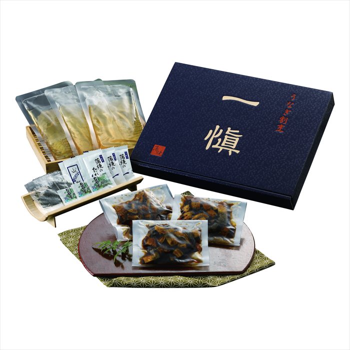 ■商品内容：鰻きざみ（国内産）45g・吸い地（ダシ）120g・きざみのり・わさび・たれ・山椒×各3 ■パッケージサイズ： ■賞味期限：冷凍60日 ■アレルギー：小麦・大豆 メーカー希望小売価格はメーカーカタログに基づいて掲載しています ■さ...